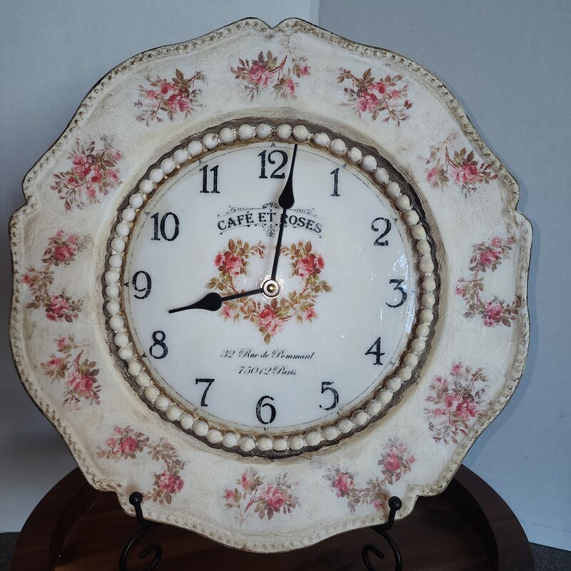 Plate Wall Clock - Etsy