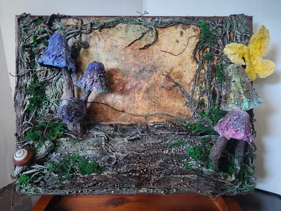 3D Painting on Canvas Original Artwork Wall Art Mixed - Etsy