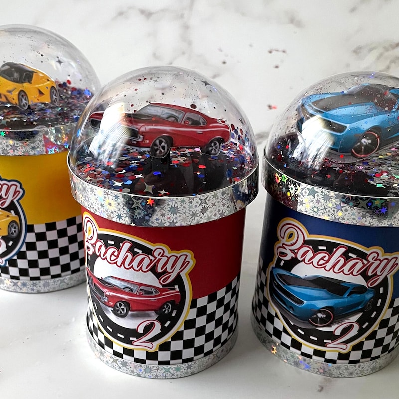 Race Car Snack Box - Etsy