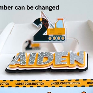 Under Construction Favor Box, Builder Birthday Favor, Gable Favor Box ...