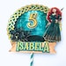 Merida Cake Topper, Princess Theme - Etsy