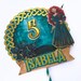 Merida Cake Topper, Princess Theme - Etsy