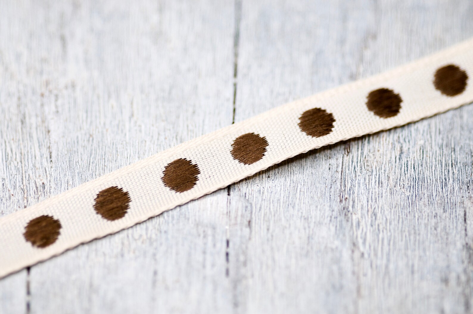 Set of 5 Decorative Brown and Beige Ribbons Florist Ribbons | Etsy