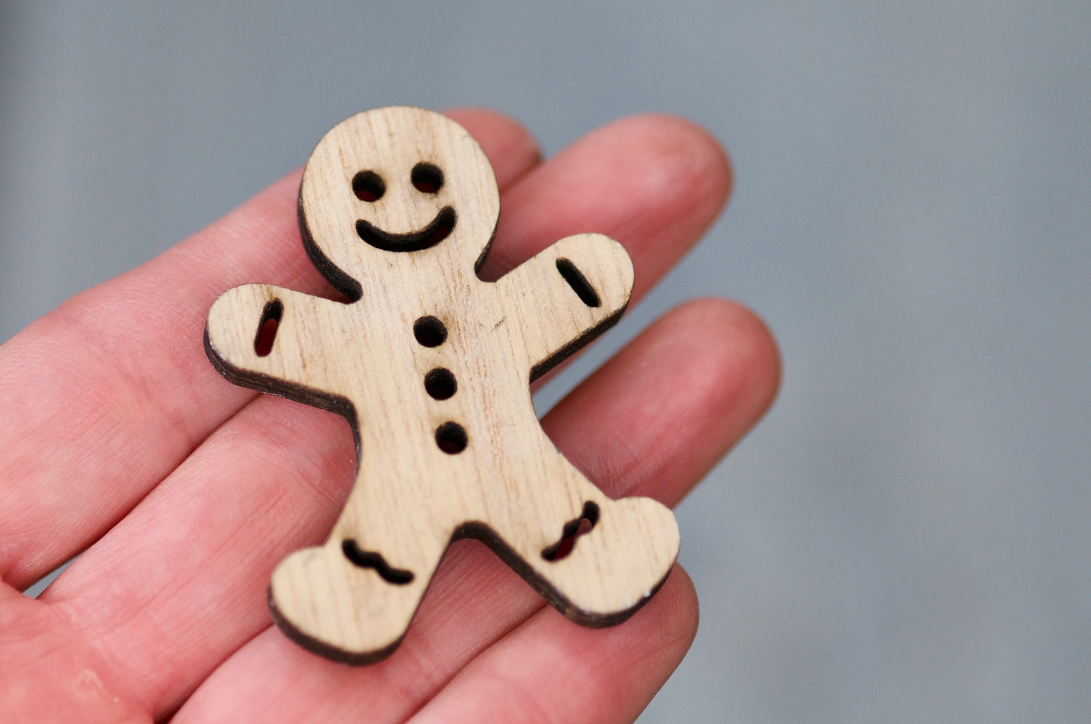 Wooden Gingerbread Man Cutouts Xmas Ornaments Home Decormix - Etsy
