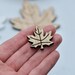 18pics Autumn Maple Leaves 3 Sizes, Mix 3 Colours, Fall Home Decor ...