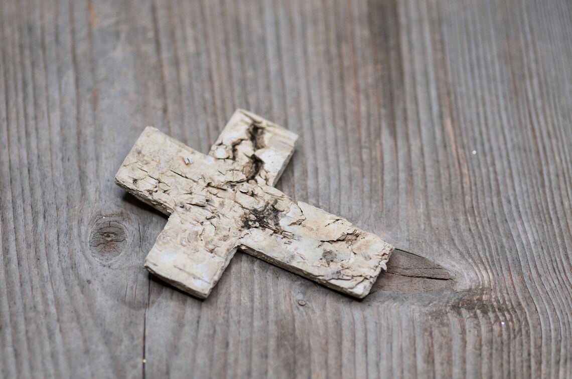 Cross Birch Bark, 8cmx6cm Large Birch Cross Ornaments, Natural Rustic ...