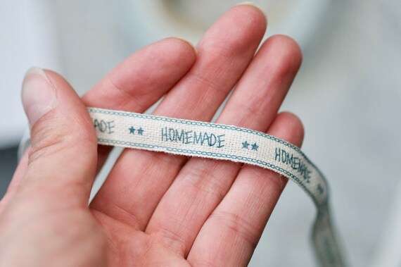 Homemade Cotton Ribbon 1cm Thick 10m Long Rustic Ribbon - Etsy