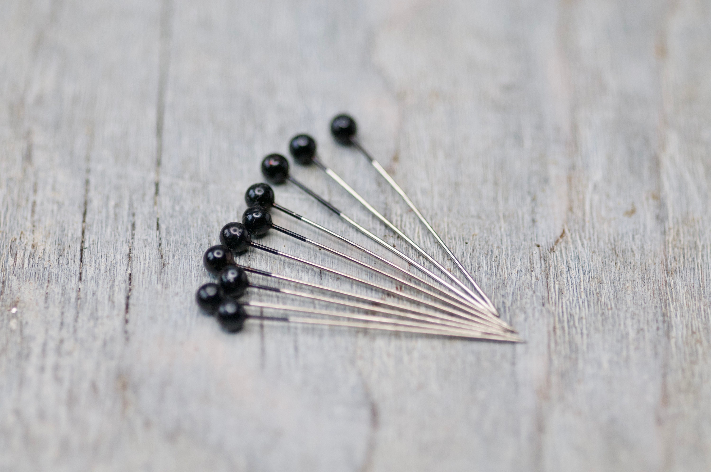 4cm Black Ball Point Pins, Craft Pins, Quilting Pins, Craft Supplies ...