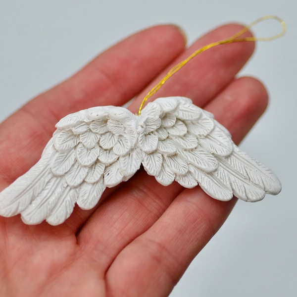 Angel Wings Ornament - Etsy