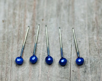 Royal Blue Bouquet - Etsy