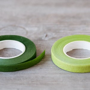 Florist Tape Green Whtie Floral Stem Tape Flower Tape Stem Wrap Tape ...