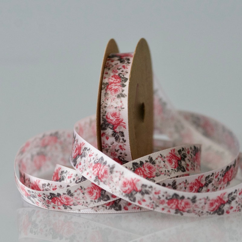 Satin Ribbon Flowers - Etsy