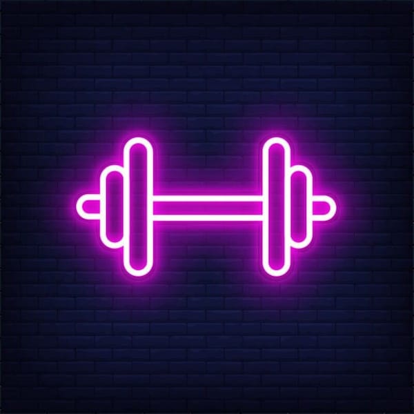 Neon Signs Workout - Etsy