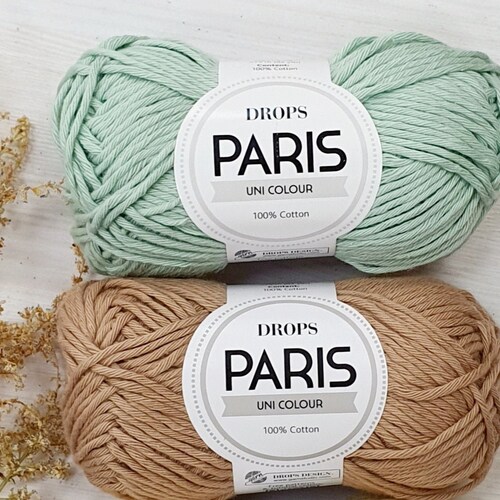 DROPS Belle Knitting Yarn Summer/spring Light Yarn Cotton - Etsy