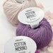 DROPS Cotton Merino Yarn Soft Wool DK Light Worsted Yarn Superwash ...