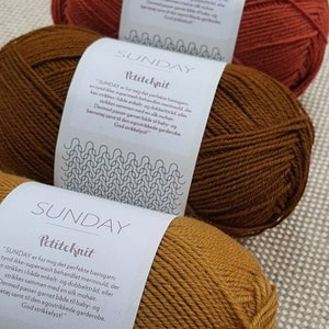SANDNES GARN SUNDAY by Petiteknit Knitting Yarn Summer Yarn ...