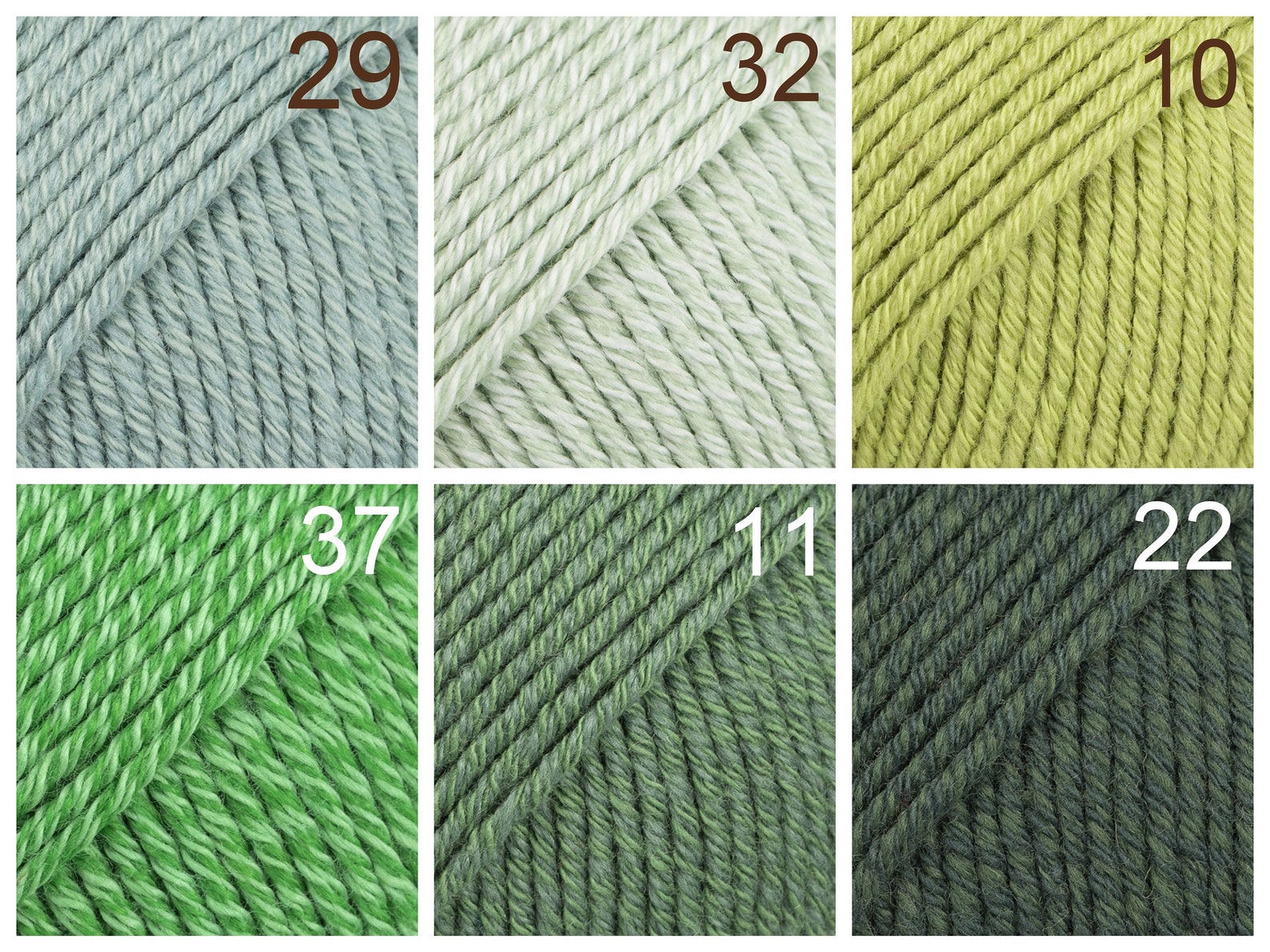 DROPS Cotton Merino Yarn Soft Wool DK Light Worsted Yarn Superwash ...