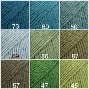 DROPS Karisma Superwash Knitting Yarn, Wool Classic PURE Yarn, DK ...