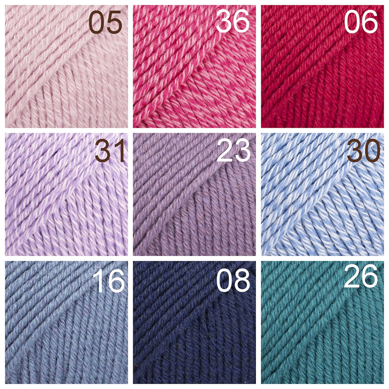 DROPS Cotton Merino Yarn Soft Wool DK Light Worsted Yarn Superwash ...
