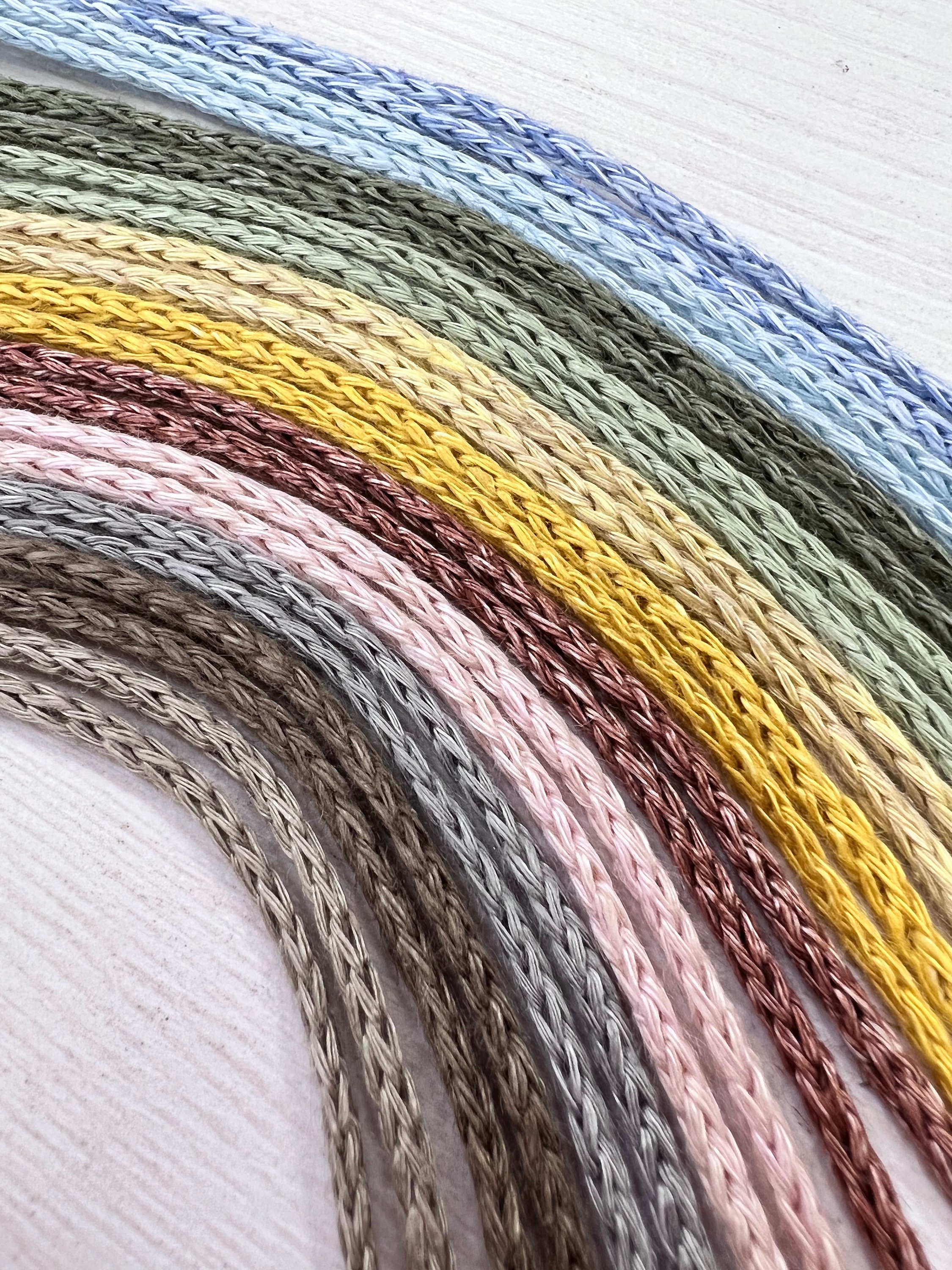 Soft Natural Linen Rope 2 Mmcrochet Rope Linen Cordmacrame - Etsy