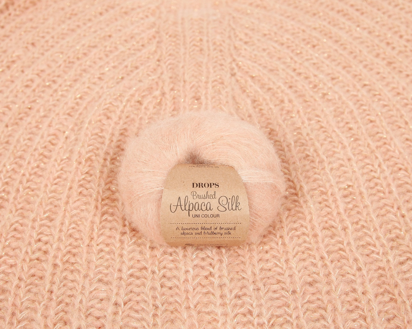 DROPS Brushed Alpaca Silk Knitting Beautiful Soft Yarn Aran | Etsy