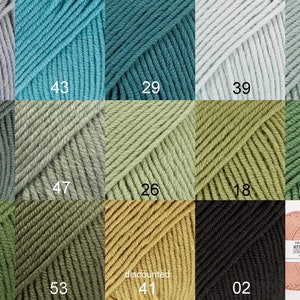 DROPS Merino Extra Fine DK Yarn (8ply) 100% Wool Knitting Wool Merino ...