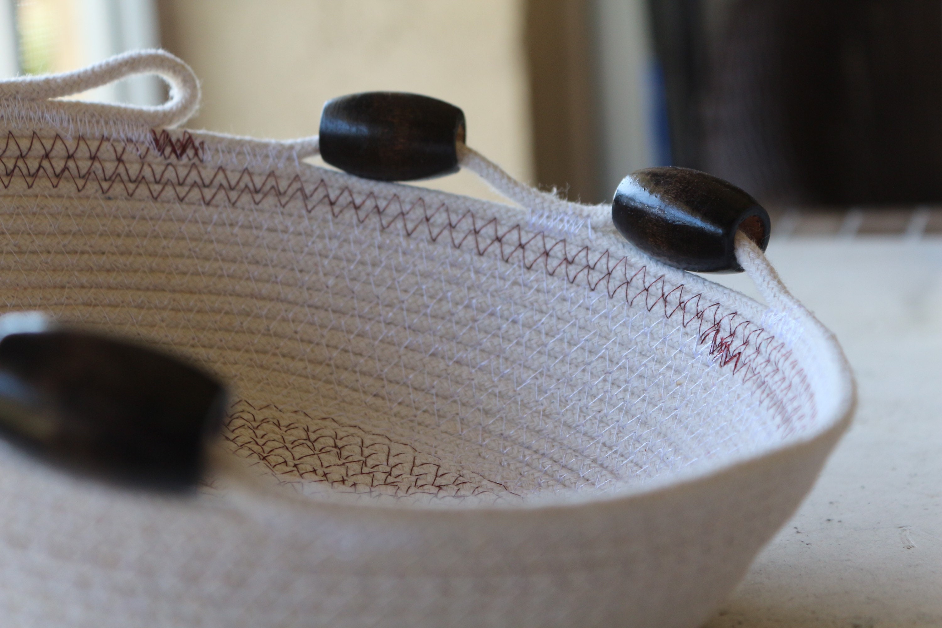 Handmade Rope Basket Clothesline Storage Home Décor Rope - Etsy UK