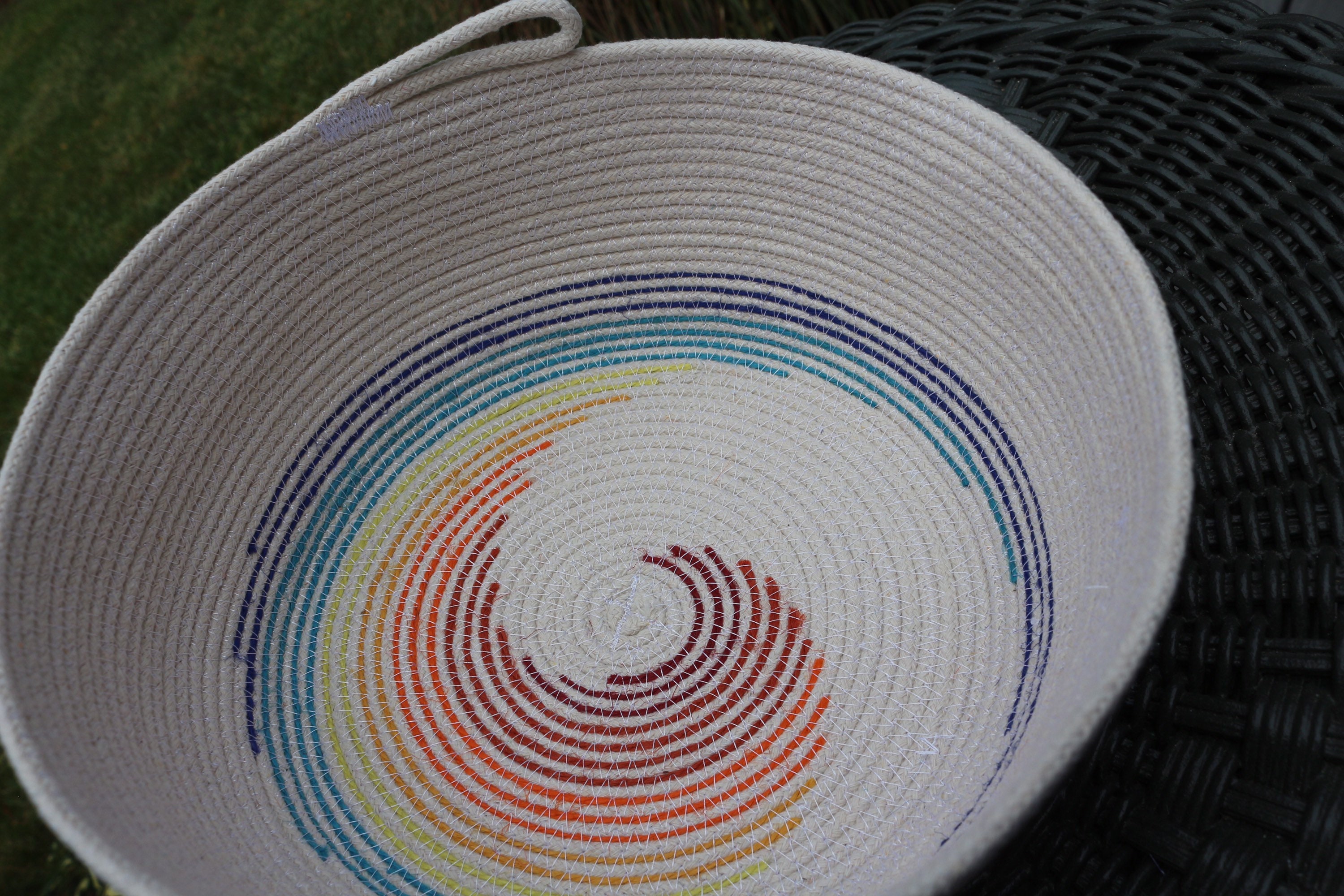 Handmade Rope Basket, Storage Basket, Home Decor, Made in USA - Etsy