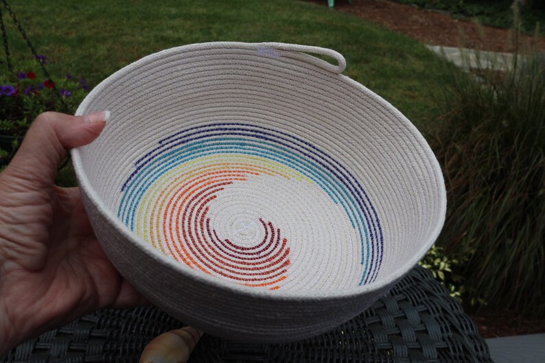 Handmade Rope Basket, Storage Basket, Home Decor, Made in USA - Etsy