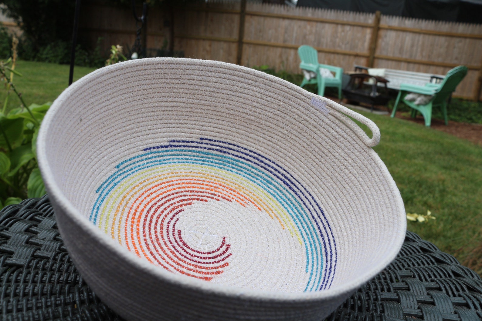 Handmade Rope Basket, Storage Basket, Home Decor, Made in USA - Etsy