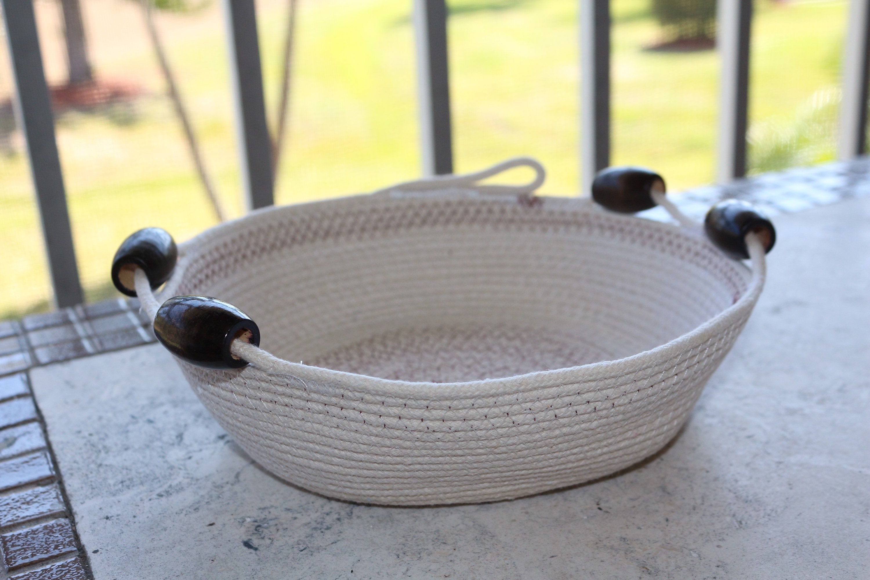Handmade Rope Basket Clothesline Storage Home Décor Rope - Etsy UK