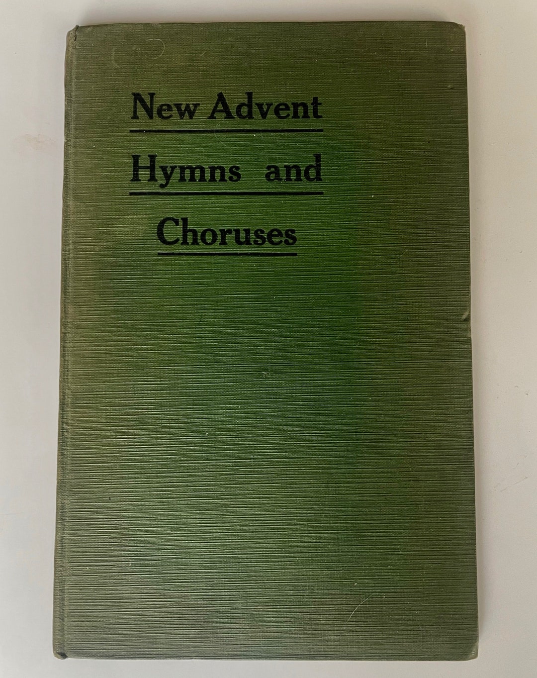 Antique Baptist Hymnal – New Advent Hymns • Vintage Church Hymn Book ...