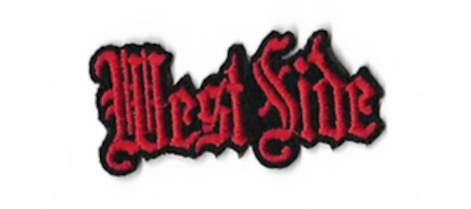 West Side Westside Old English Letters Small Patch Size - Etsy