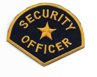 Security Guard Patch - Etsy