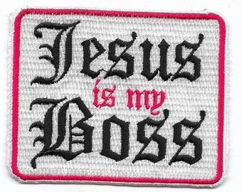 Jesus is My Boss | Etsy