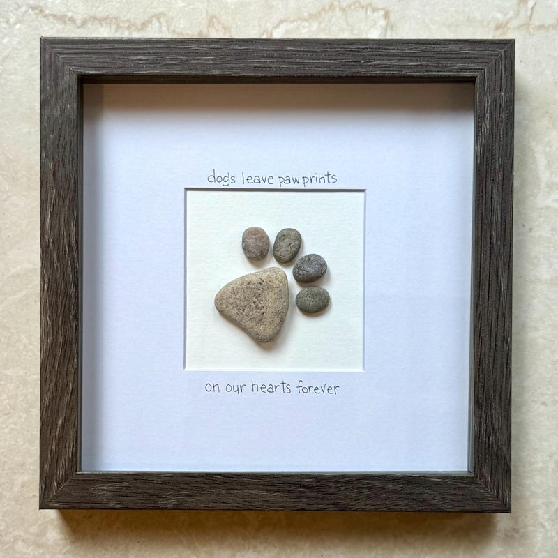 Pebble Art Dogs - Etsy