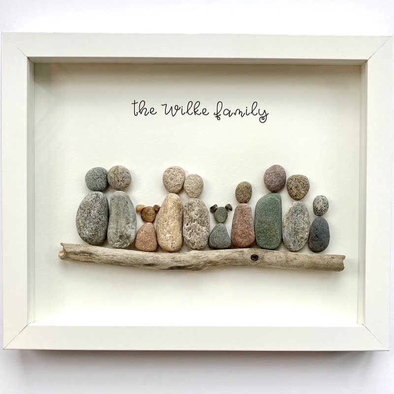Pebble Art Tree - Etsy