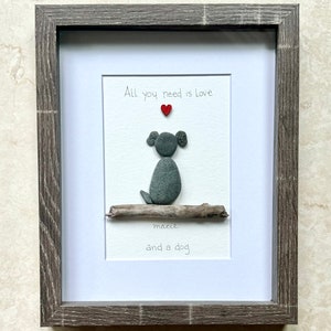 Dog Pebble Art - Etsy