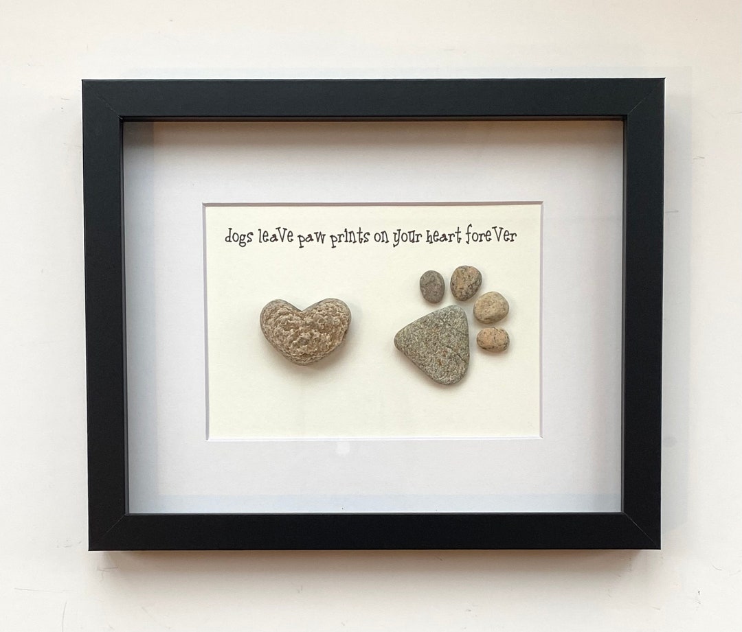 Dogs Leave Paw Prints on the Heart. - Etsy