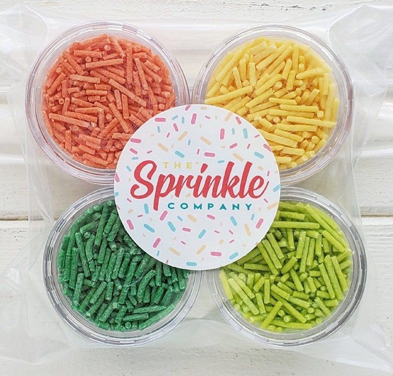 Keto Sugar Free Rainbow Sprinkle Sample Pack - Whimsical & Delicious - Etsy