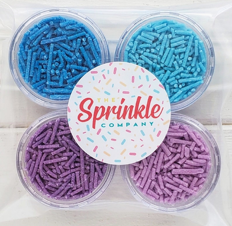 Keto Sugar Free Rainbow Sprinkle Sample Pack - Whimsical & Delicious - Etsy