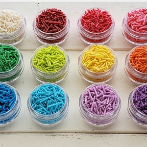 Keto Sugar Free Rainbow Sprinkle Sample Pack - Whimsical & Delicious - Etsy