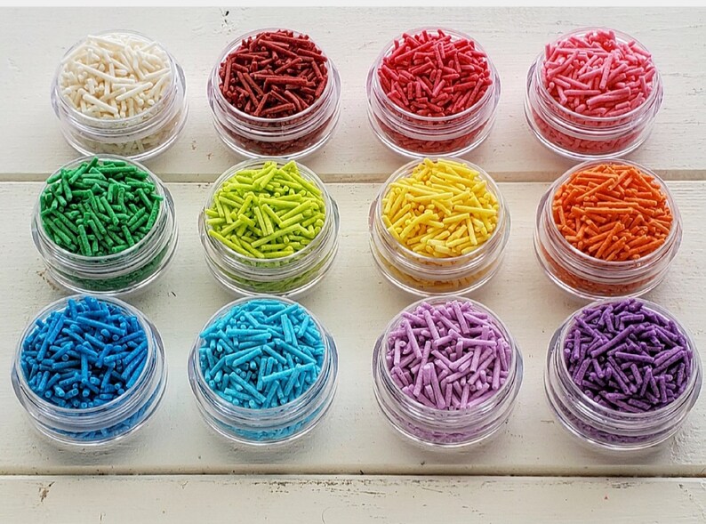 Keto Sugar Free Rainbow Sprinkle Sample Pack - Whimsical & Delicious - Etsy