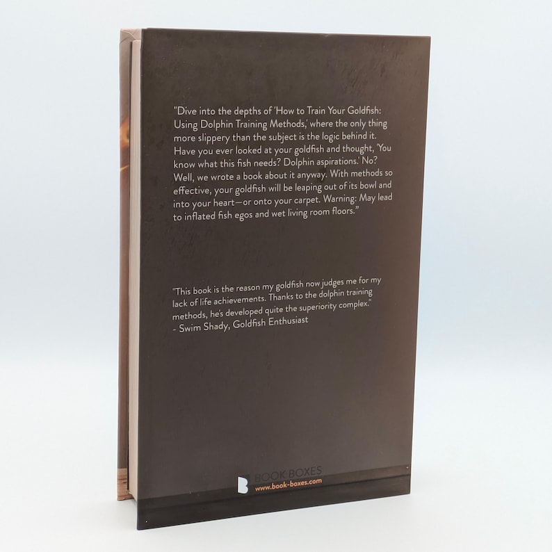 How to Train Your Goldfish - Coffee Table Books, Funny Hollow Book ...