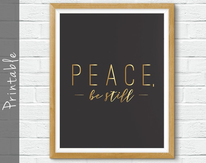 Be Still Wall Art Prints (set of 2) - 8x10 | Inspirational Wall Art - Etsy