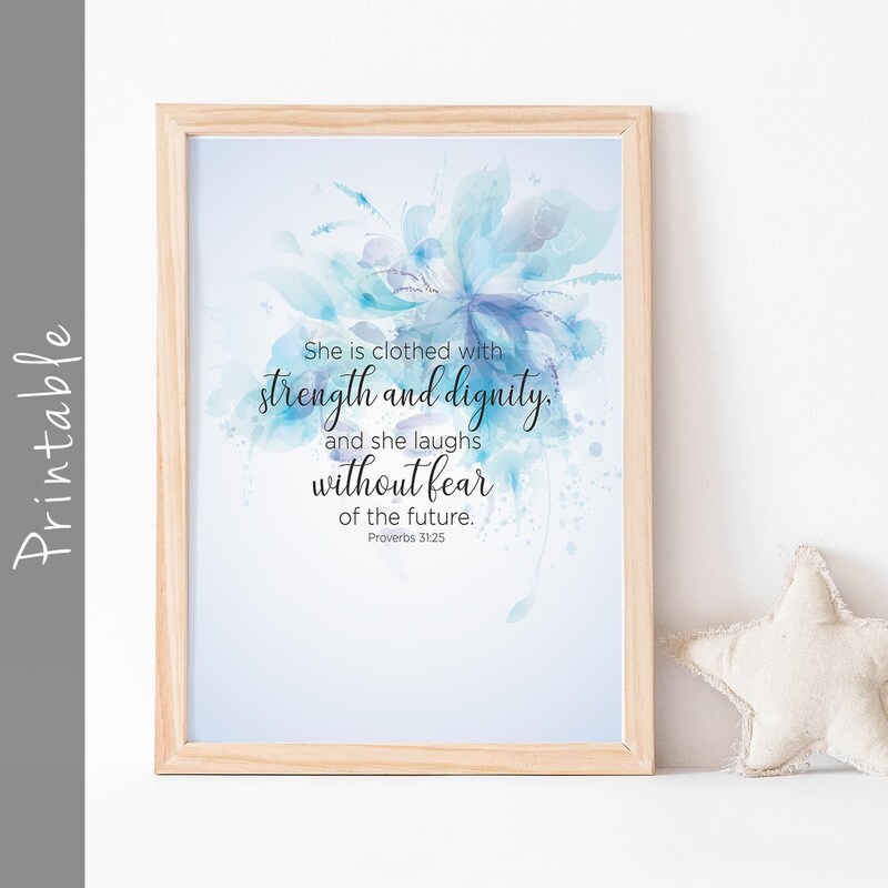 She Laughs Without - Etsy