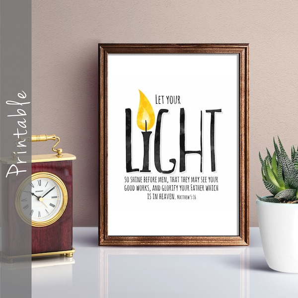 Let Your Light Shine - Etsy