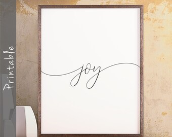 Choose JOY Sign/ Gold Foil Sign Bible Verse Wall Art/ - Etsy