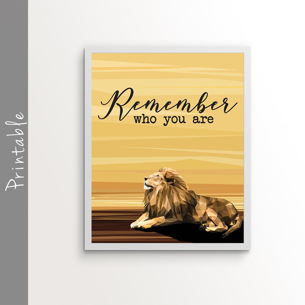 Remember Who You Are Printable LDS Wall Art | Etsy