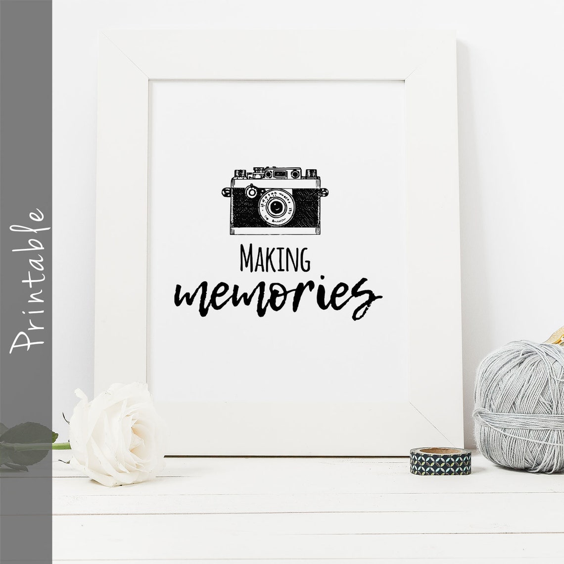 Making Memories Nursery Wall Art Printable Family Print - Etsy